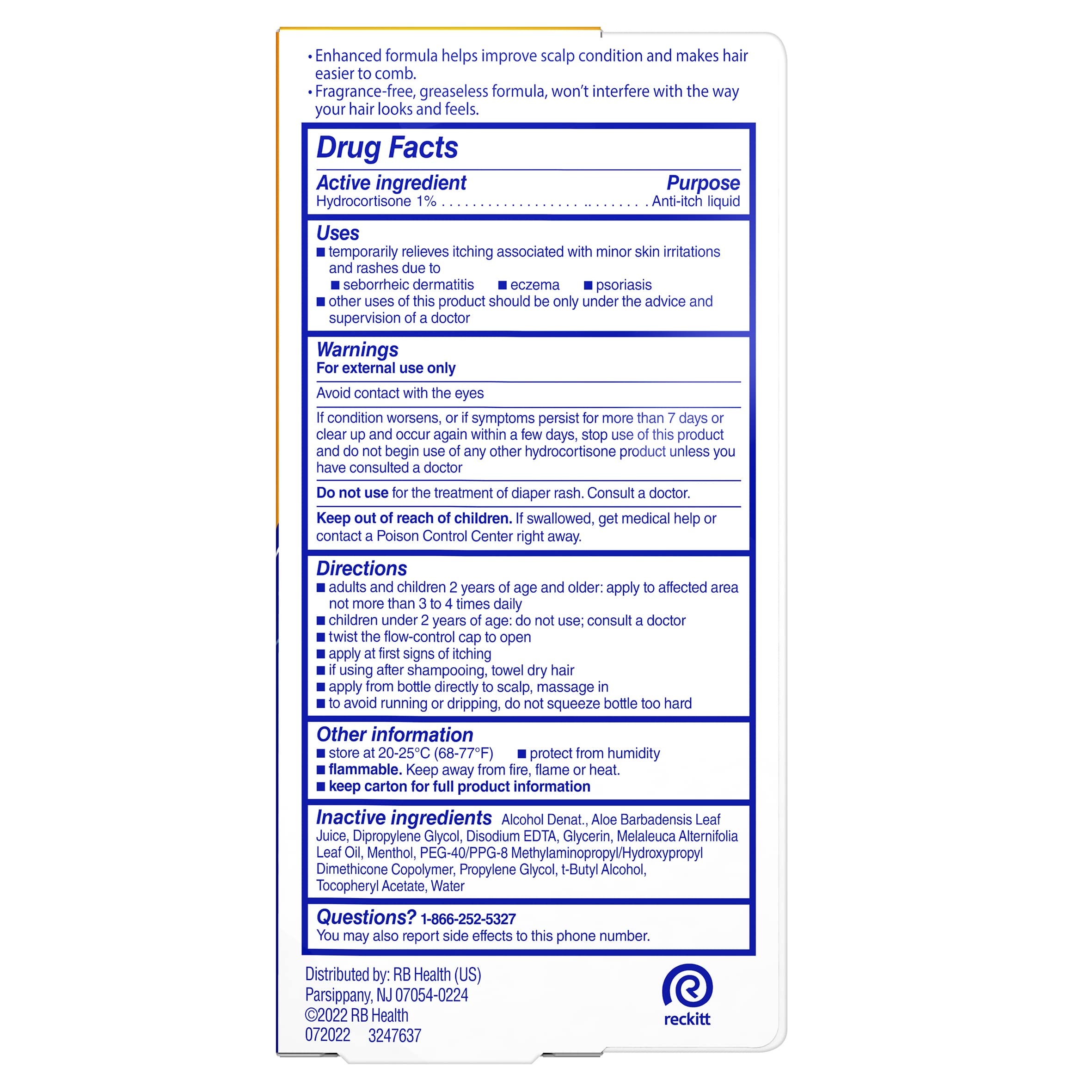 Scalpicin Max Strength Scalp Itch Treatment, 1.5 oz.
