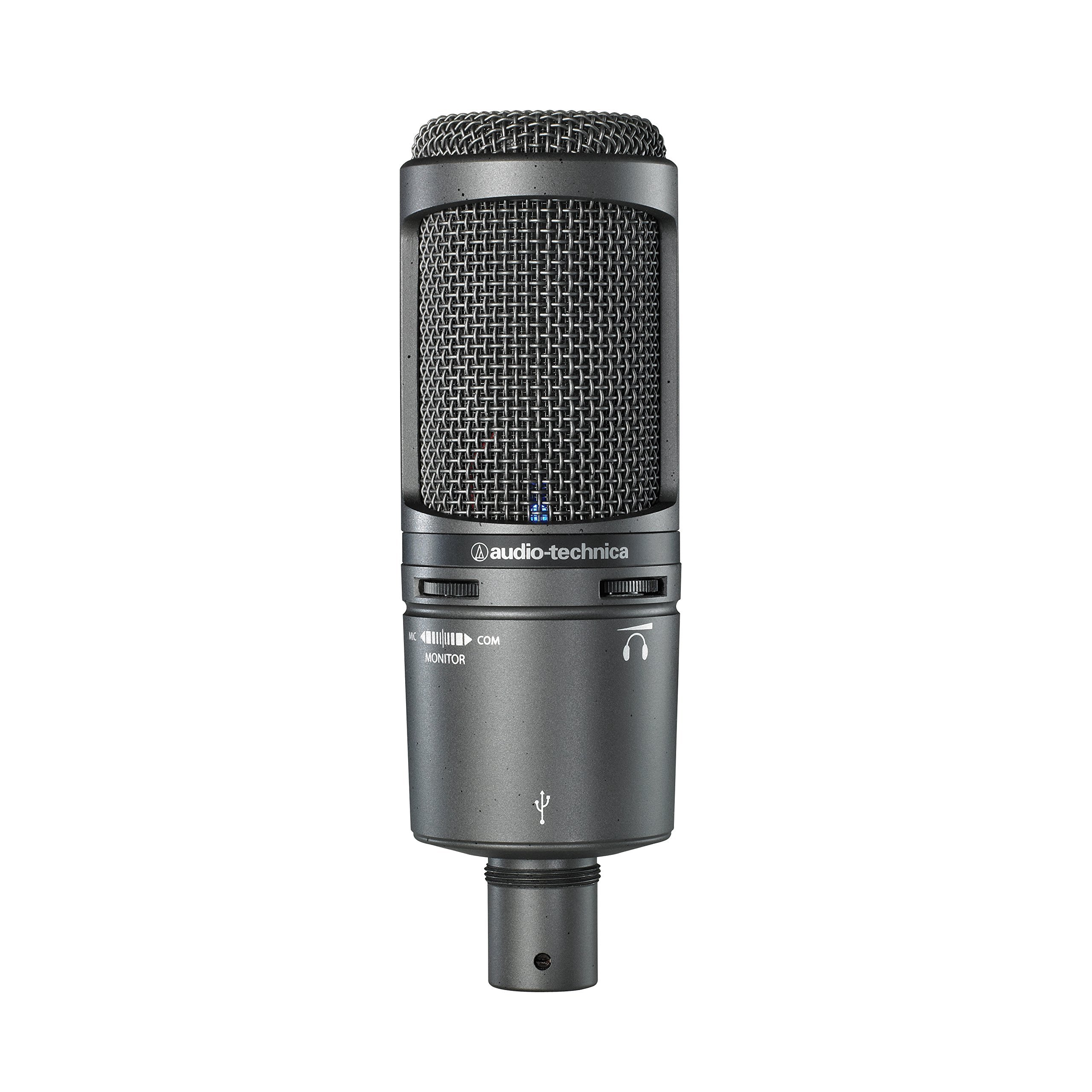 Audio-Technica AT2020USB+PK Vocal Microphone Pack for Streaming/Podcasting (Renewed)