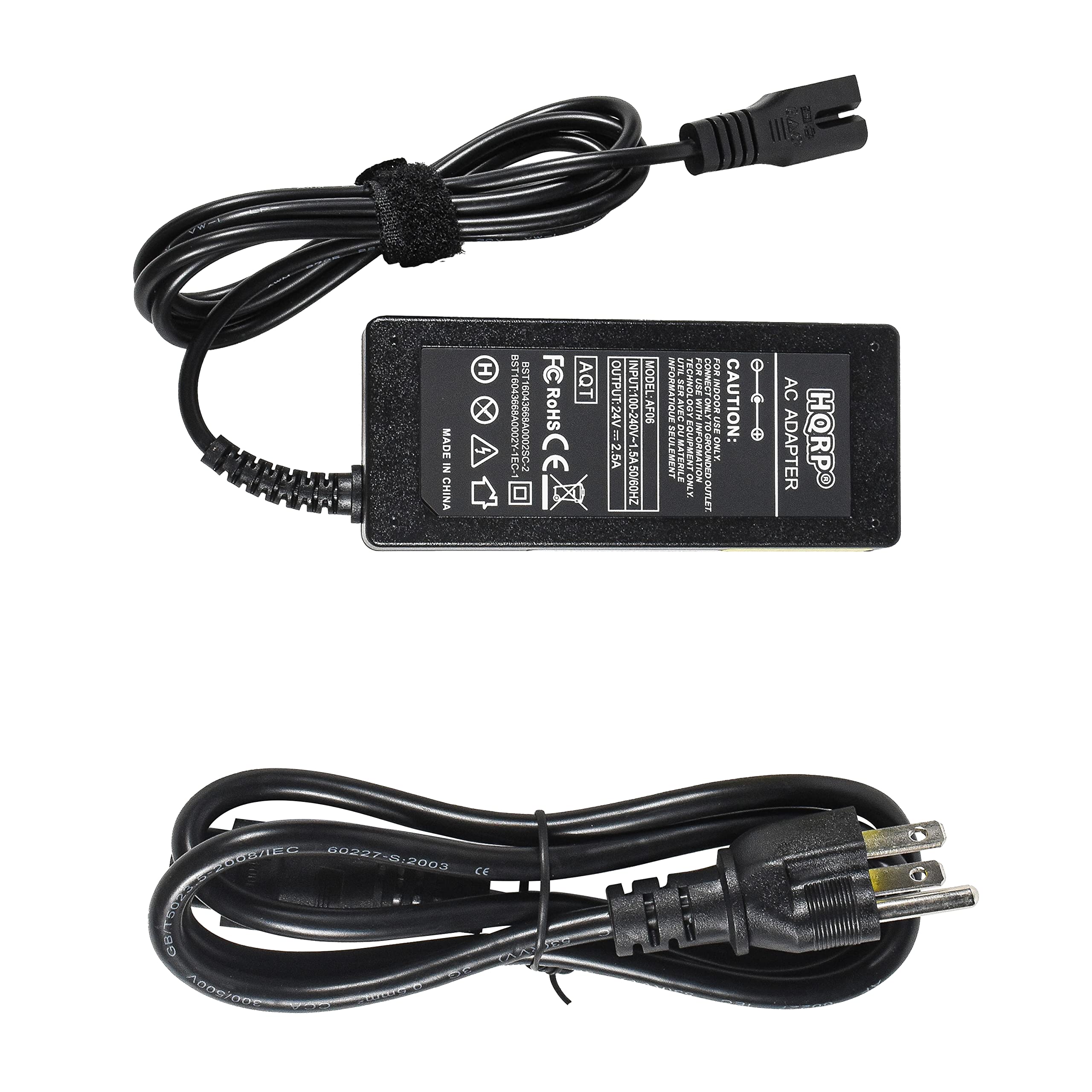 HQRP AC Adapter Compatible with UComfy YH-3318G Legs Beautician Foot, Calf Massager Power Supply Cord Adaptor