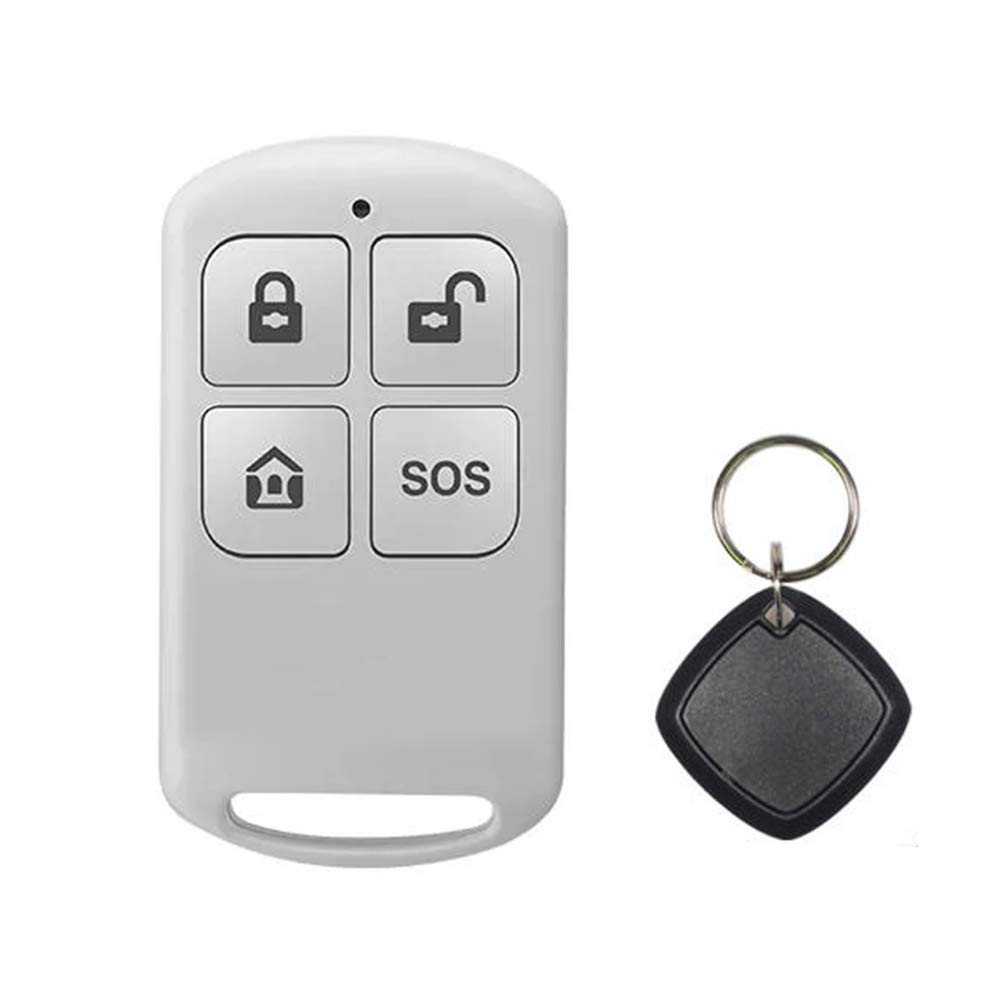 KEEPWORD WiFi IP GSM Tuya Wireless Intelligent Home Office Security Alarm Burglar Anti-Theft System,RFID Access,Auto Dialer,Easy Install