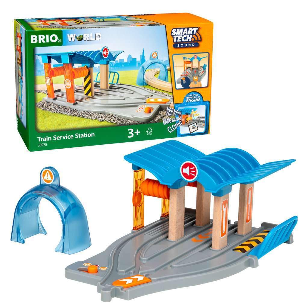 BRIO 33975 Smart Tech Sound Train Service Station