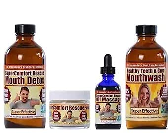 Gum Disease Help! COMPLETE DENTAL RESCUE KIT – MODERATE to SERIOUS problems - Helps reduce gum recession, gingivitis, bleeding, sensitivity, inflammation, plaque, lichen planus, toothache, root canals