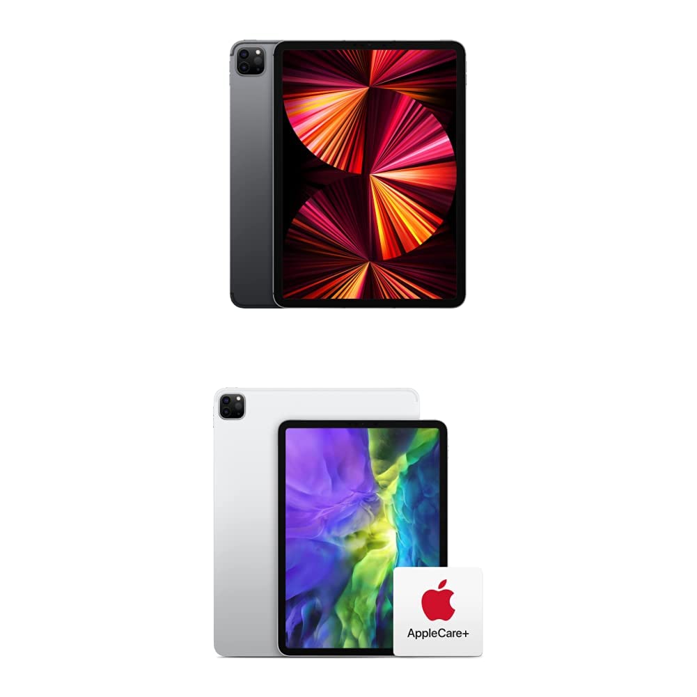 Apple 2021 11-inch iPad Pro (Wi-Fi + Cellular, 256GB) - Space Gray with AppleCare+ (Renews Monthly Until Cancelled)