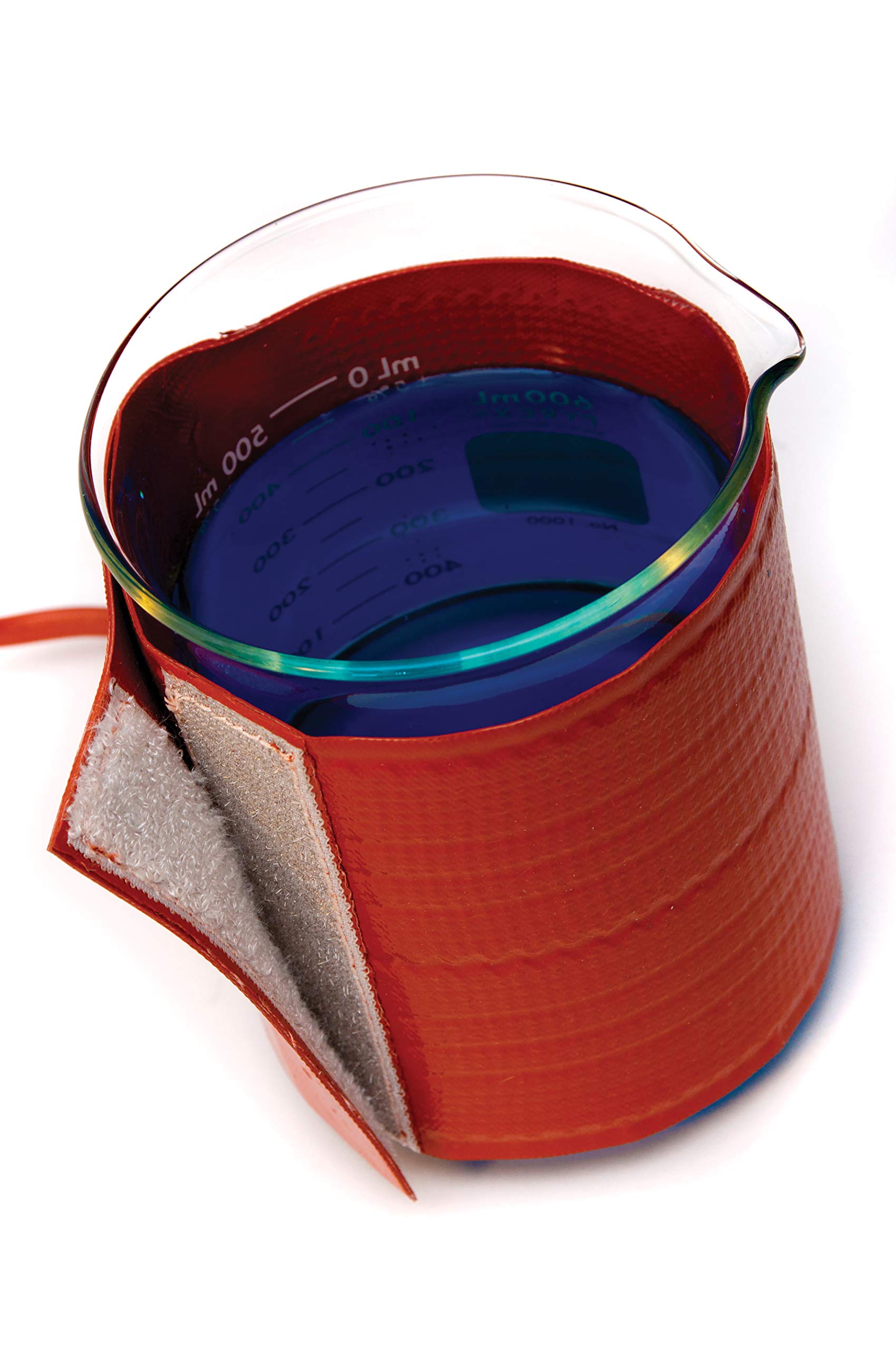 BriskHeat GBH0400-1 Beaker Heater Jacket with Velcro Fastener for 400mL Griffin Beaker Diameter: 3.0-Inch, Height: 3.5-Inch, Width: 13.75-Inch (without Controller), 120VAC