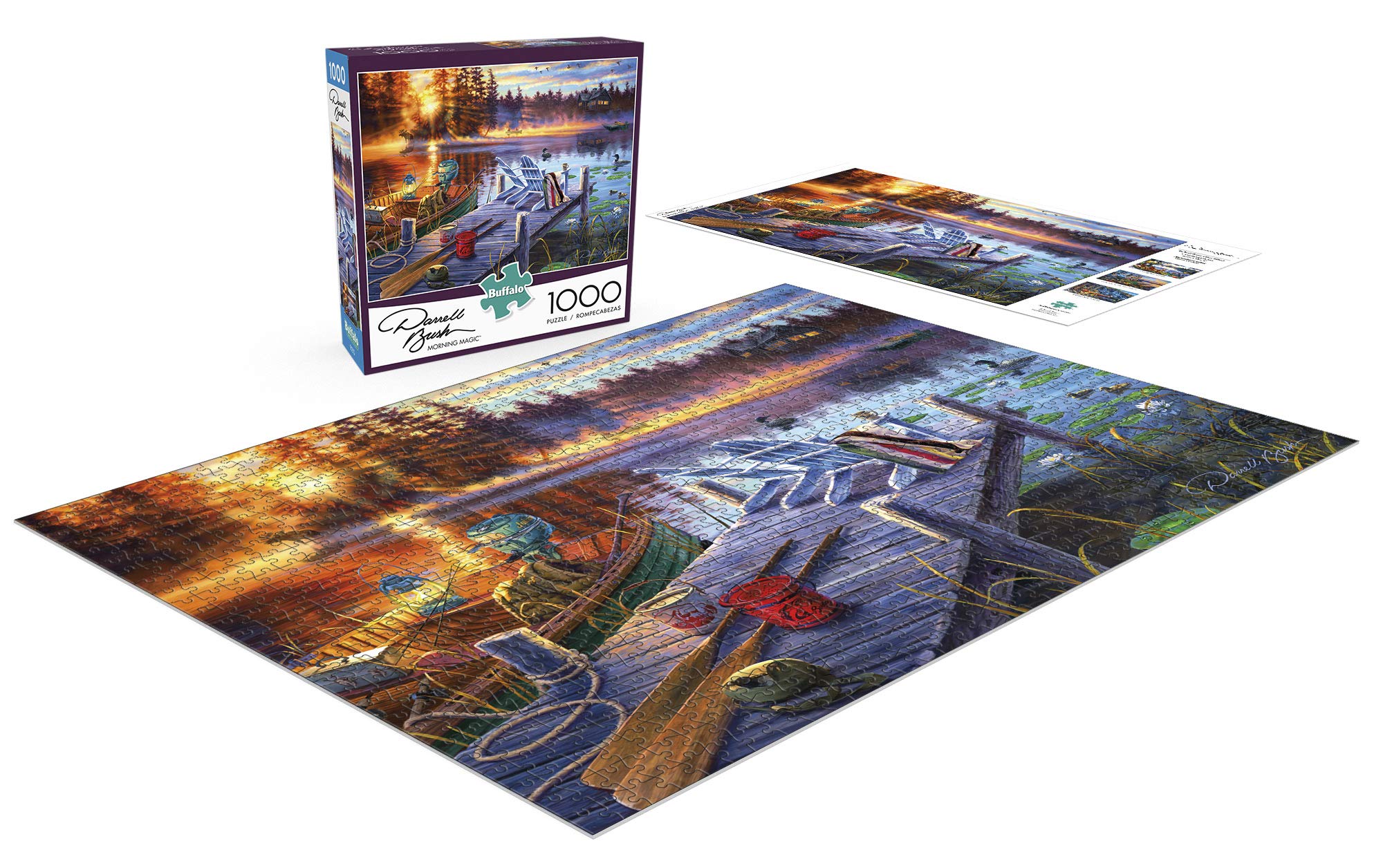 Buffalo Games - Darrell Bush - Morning Magic - 300 Large Piece Jigsaw Puzzle