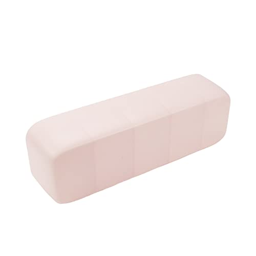 Bisbai Plastic 5 Compartment Divided Drawer, Cabinet, Closet Storage Box - Organizer, Pink (2Pcs)