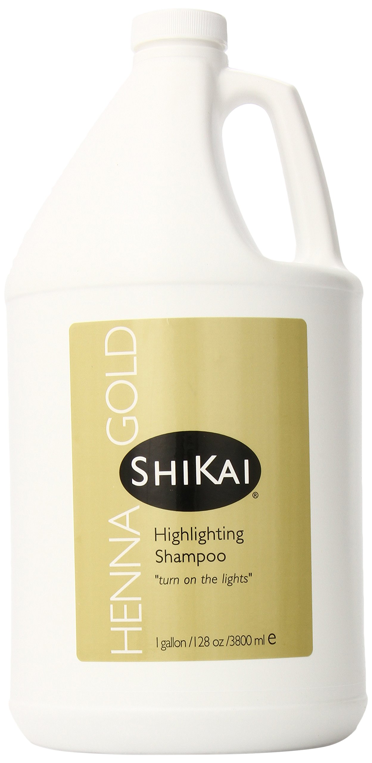 ShiKai - Highlighting Shampoo, Brings Out Highlights & Shine, Adds Luxurious Body, Plant-Based Formula with Non-Coloring Henna (Fragrance, 1 Gallon)