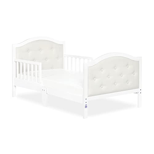 Dream On Me Zinnia Toddler Bed in White