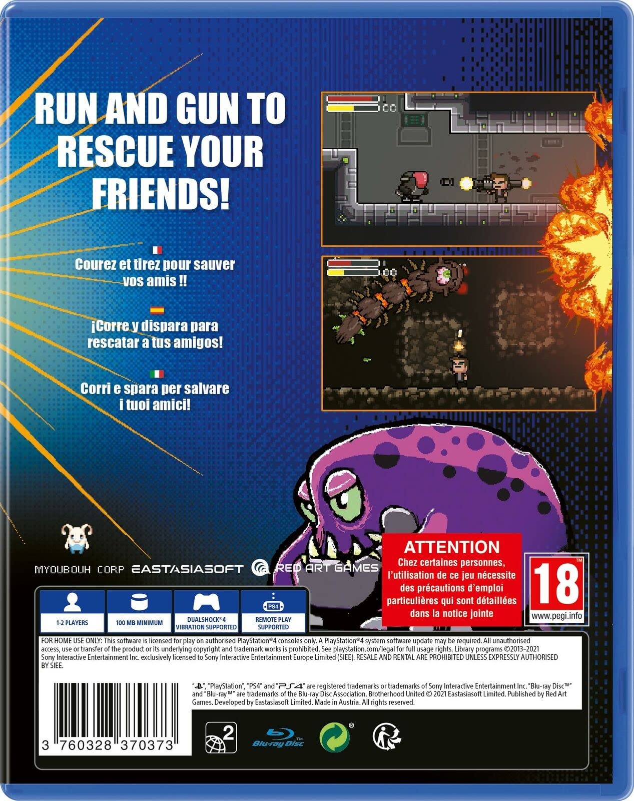 Brotherhood United - PlayStation 4