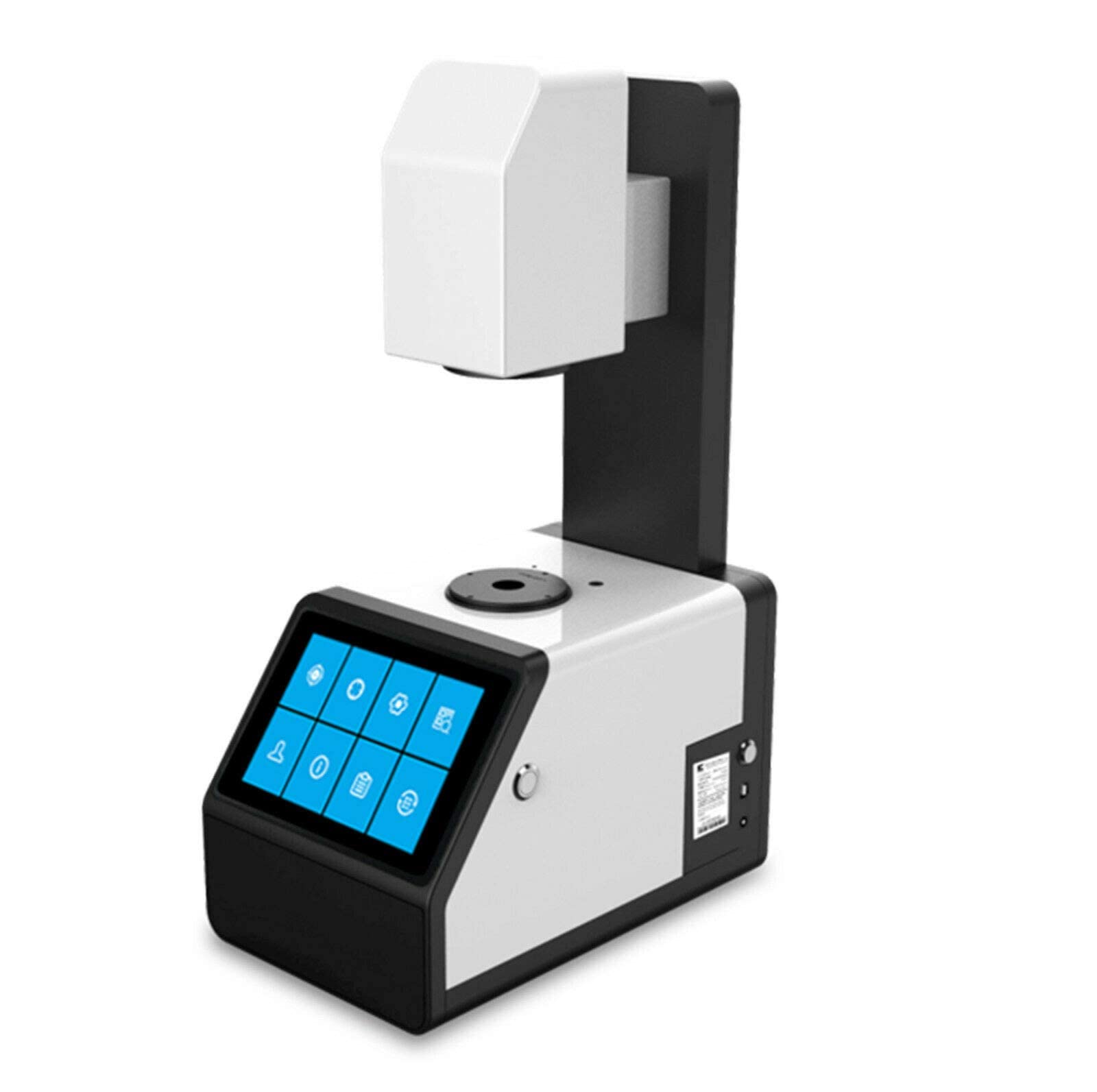 VTSYIQI Lab Hazemeter Light Transmittance Meausrement Touch Screen Haze Meter with 21mm 7mm Test Apertures