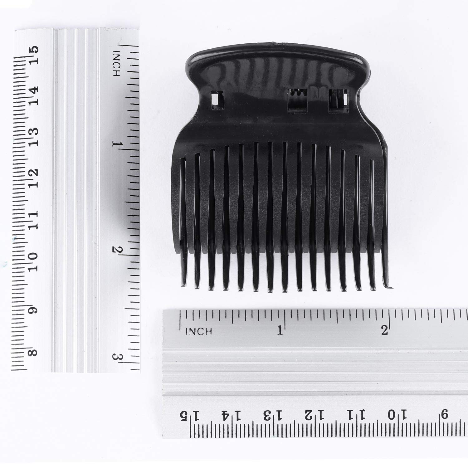 Tbestmax 24 Hot Roller Clips for Hair Curler Claw Clip Replacement Hair Section Styling for Women Girls Black