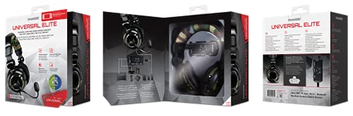 dreamGEAR Universal Elite Amplified, Wired Stereo Gaming Headset for PS4, Xbox One, PS3, Xbox 360, Wii, WiiU, and Even PC,DGUN-2574