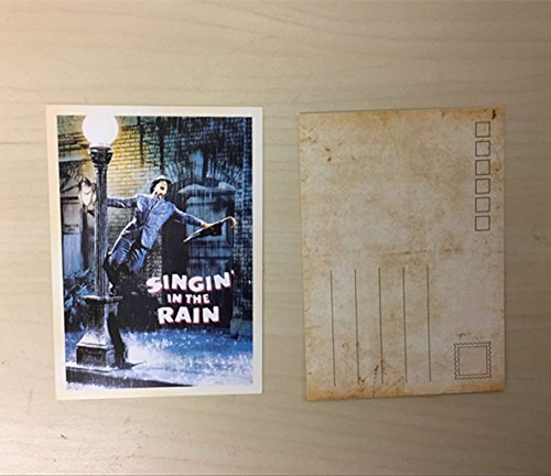 DreamHigh 64 pcs Collectible Vintage Ads & Movie Poster Postcards Bulk Pack