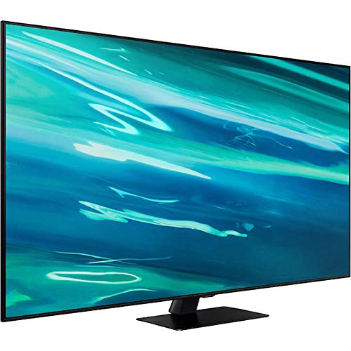 SAMSUNG QN75Q80AA 75 Inch QLED 4K Smart TV Bundle with Premium 1 YR CPS Enhanced Protection Pack