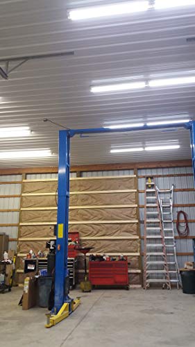 Retrofit Conversion Kit for 8' 2 Bulb Strip Fixture to 4' T8 4 Lamp LED Fixture Bracket Retrofit Kit - Complete Set Includes Plates, Non-Shunted Sockets, and Screws (1-Kit)