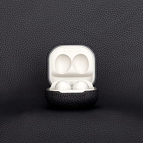 Cover Case for Samsung Galaxy Buds 2 Case,Galaxy Buds Pro Case Galaxy Buds Live Case,Genuine Leather case Complete Protection Against Scratches, Bumps, Anti-Shock and Anti-Slip