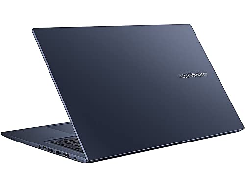 ASUS 2023 VivoBook 17X 17.3 Full HD IPS Home & Business Laptop (AMD Ryzen 7 5800H 8-Core, 16GB RAM, 1TB PCIe SSD, AMD Radeon, WiFi 6, Bluetooth 5.2, Webcam, HDMI, Backlit KB, Win 11 Pro) w/Hub