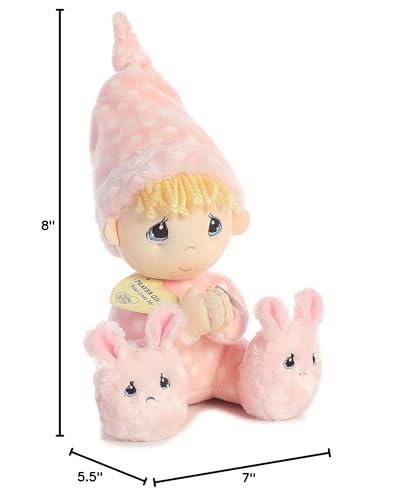 Aurora World Precious Moments Prayer Girl with Sound Spanish Plush,, 9.5 inches