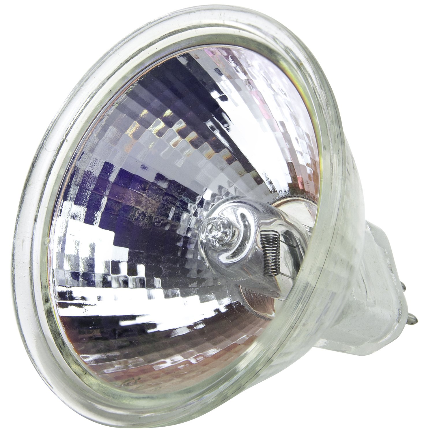 6 Pack Sunlite 50 Watt, 12 Narrow Spot, MR16 Mini Reflector, GU5.3 Bi-Pin Base