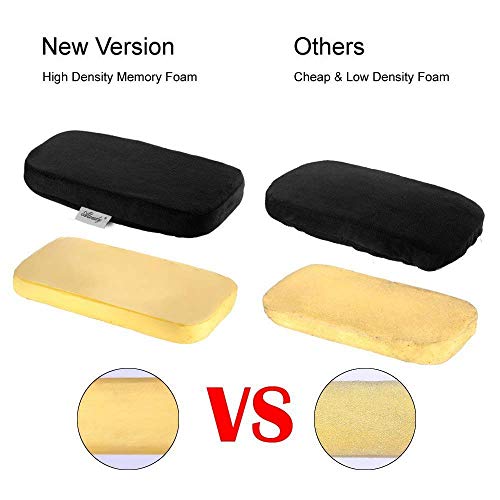 Aloudy Arm Rest Pillow, 2021 New Size 11β Office Chair Armrest Cover Pads, Comfy Desk Chair Cushions for Elbows and Forearms(Large, Set of 2)