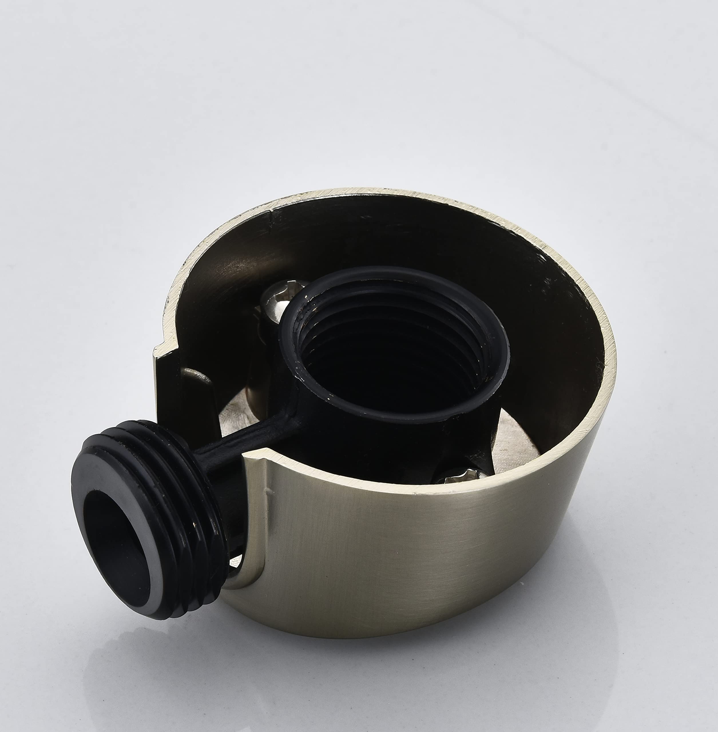 A725BN Round Drop Ell Handheld Shower Wall Connector Replacement Part for Moen ,Brushed Nickel