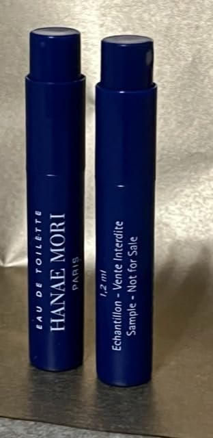 Hanae Mori MAGICAL MOON Eau de Toilette EDT Perfume for Women ~ .04 fl. oz. / 1.2 ml Sample Spray Vial x 2