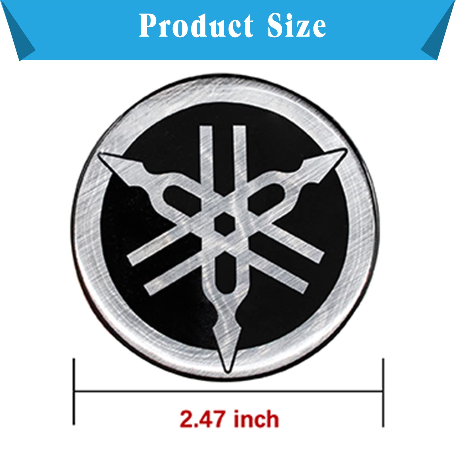 CartClan Golf Cart Logo Badge Emblem, Suitable for Yamaha G29 Drive Models Buggy Front Cowl 2007-2016