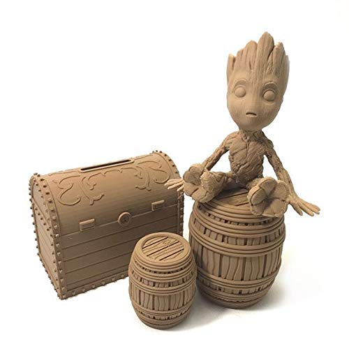 SpiderMaker 3D Matte PLA Filament - Matte Finish with Incredible Vibrant Colors - 1.75 mm PLA, 700g, Dimensional Accuracy +/- 0.03mm (Kraft Brown)