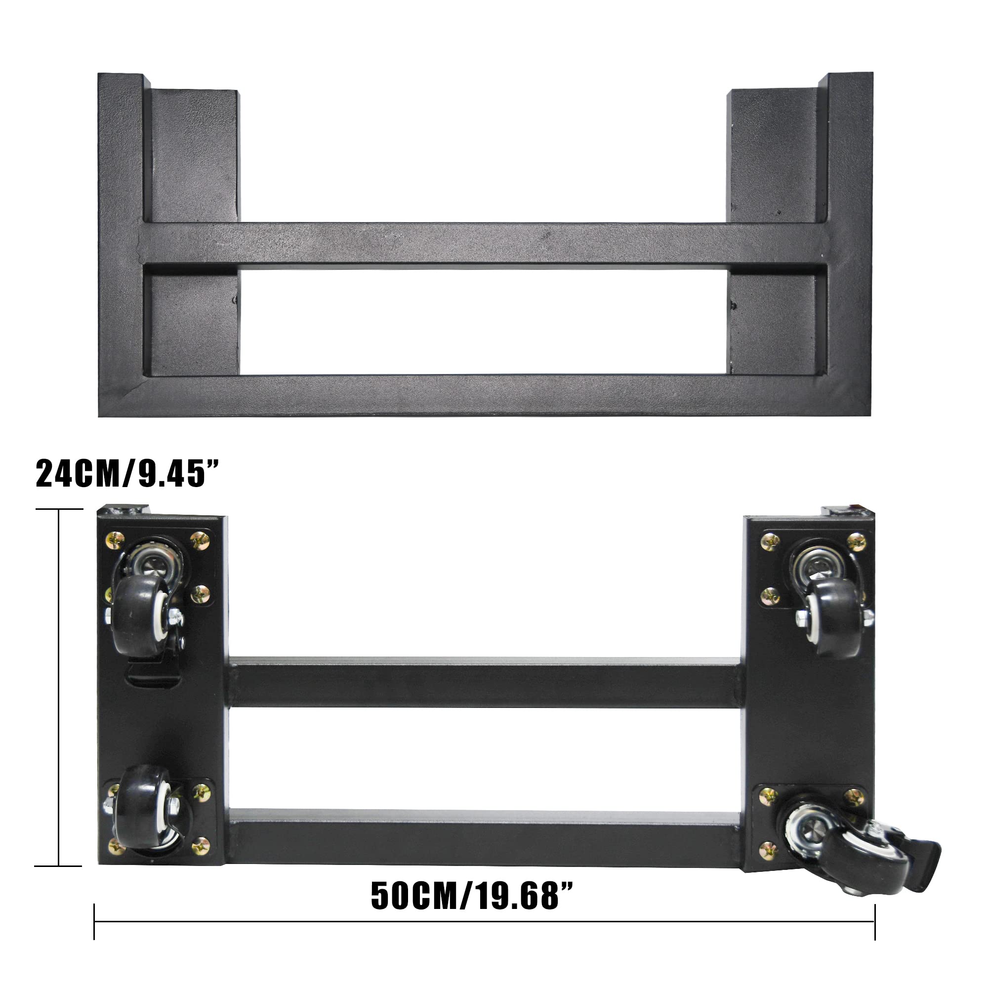 360 Photo Booth Moving Dolly, 360 Platform Movers with Wheels, Portable Moving Rollers Leg Dollies for 360 photobooth, 4 Wheels Small Flat Dolly with Double Locking Wheels, 1000 Lbs Capacity, 1 Pack