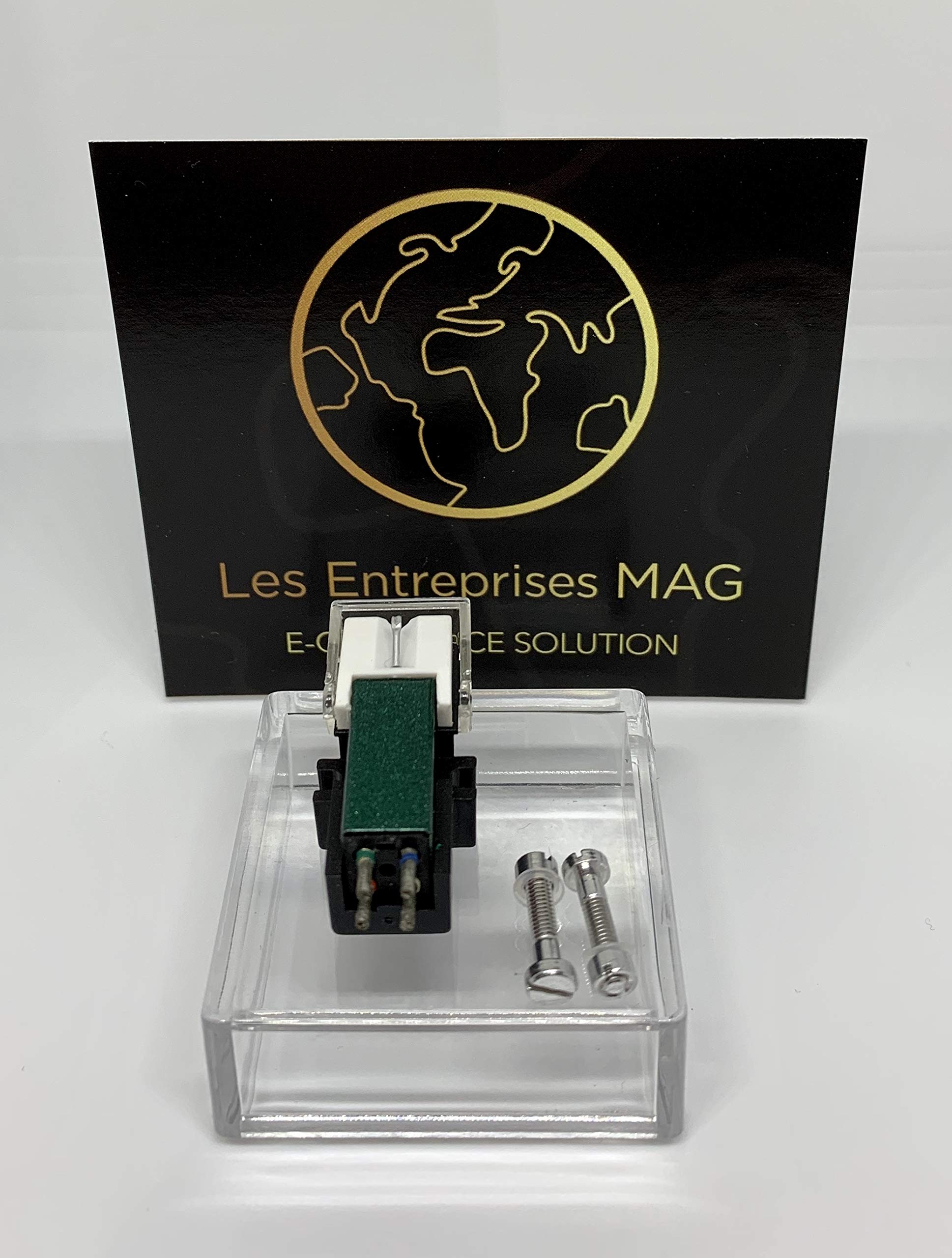 Cartridge + Diamond stylus for Fisher MT6225, MT6210, MT6220, MT6130, MT6320 Forest Green