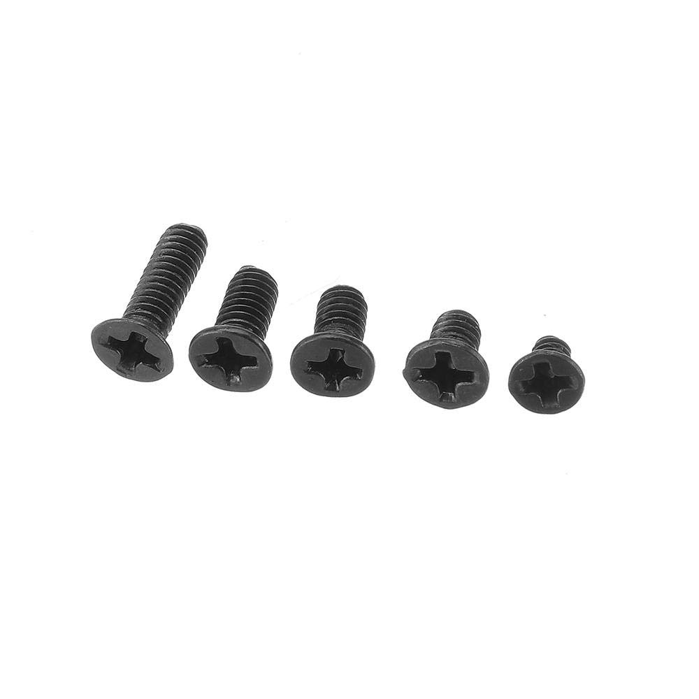 360Pcs M2 M2.5 M3 Mini P hillips Screw Flat Head Zinc-Plated Electronic Notebook Laptop Repair Screws Kit