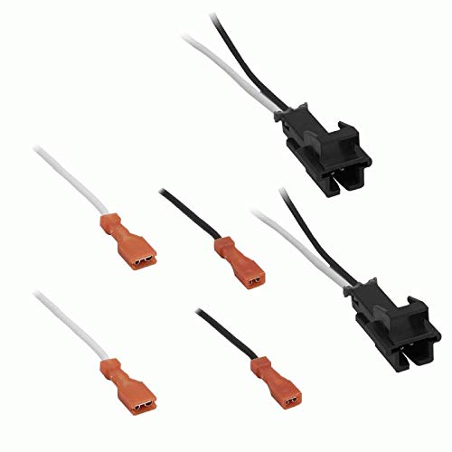 Carxtc Speaker Connection Plugs for Replacing Factory Front Door 6.5 Inch Speakers. Fits Chevrolet Silverado 2020-2020 2500 Hd, 3500 Hd Extended Cab
