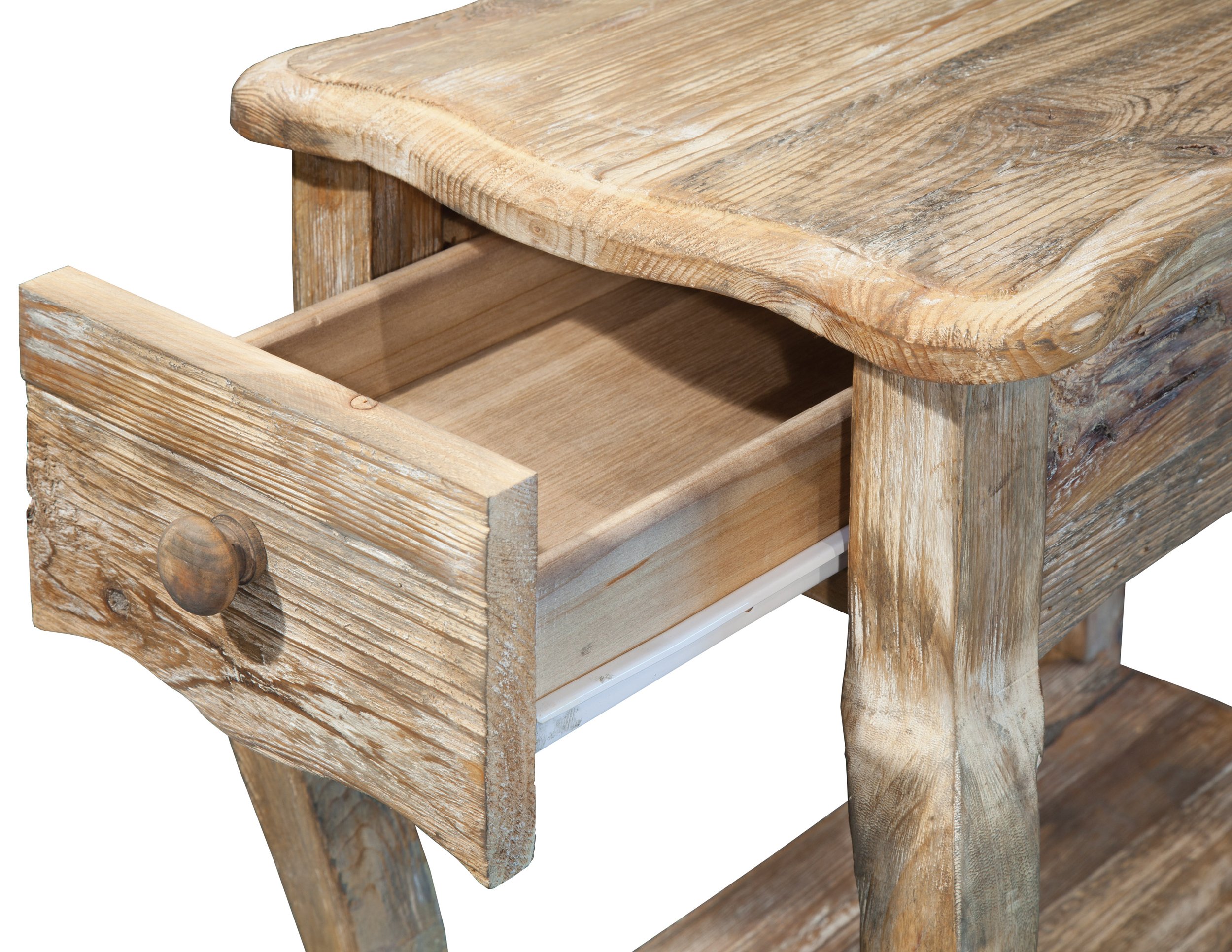 Alaterre Reclaimed Table Tablee, Driftwood