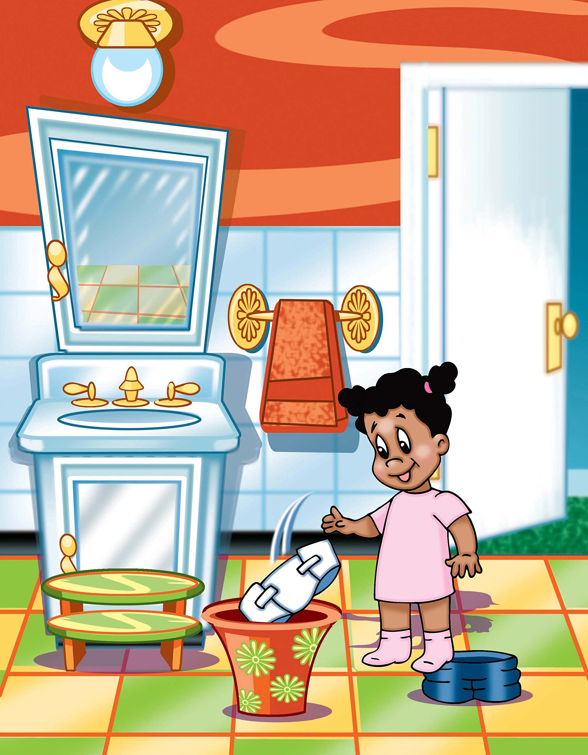 Personalized African American Potty Training Book | Personalized Children's Books | First Time Books