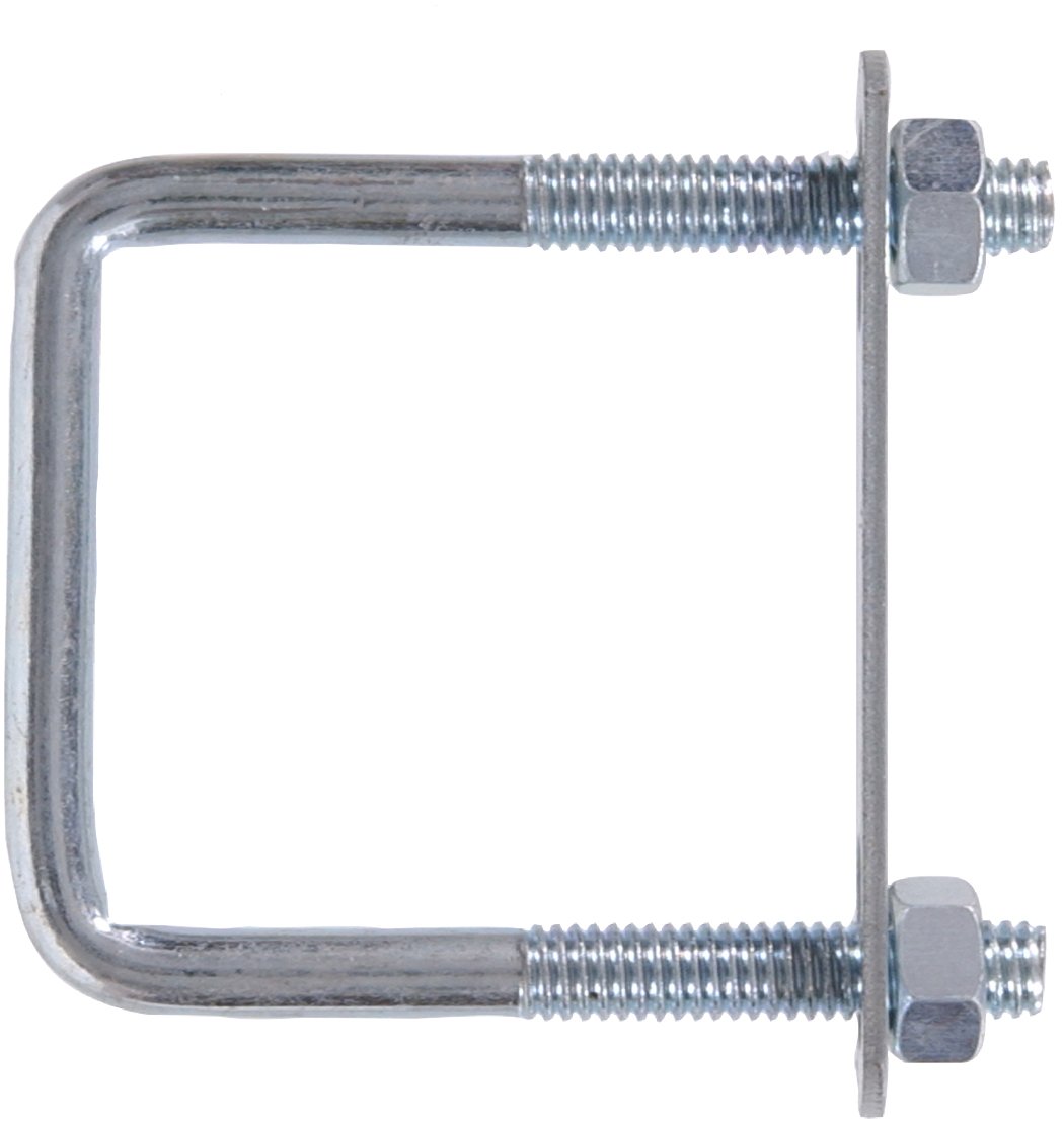 Hardware Essentials Square U-Bolt Zinc (5/16"-18 X 3" X 2")