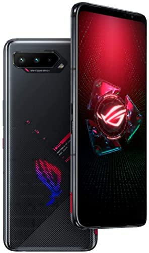 ASUS ROG Phone 5S ZS676KS 5G Dual 256GB 16GB RAM Factory Unlocked (GSM Only | No CDMA - not Compatible with Verizon/Sprint) Tencent Version – Black