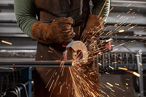 BOSCH CWX27LM450 4-1/2 In. x 1/8 In. X-LOCK Metal Cutting Abrasive Wheel 30 Grit Compatible with 7/8 In. Arbor Type 27A (ISO 42) for Applications in Metal Cutting