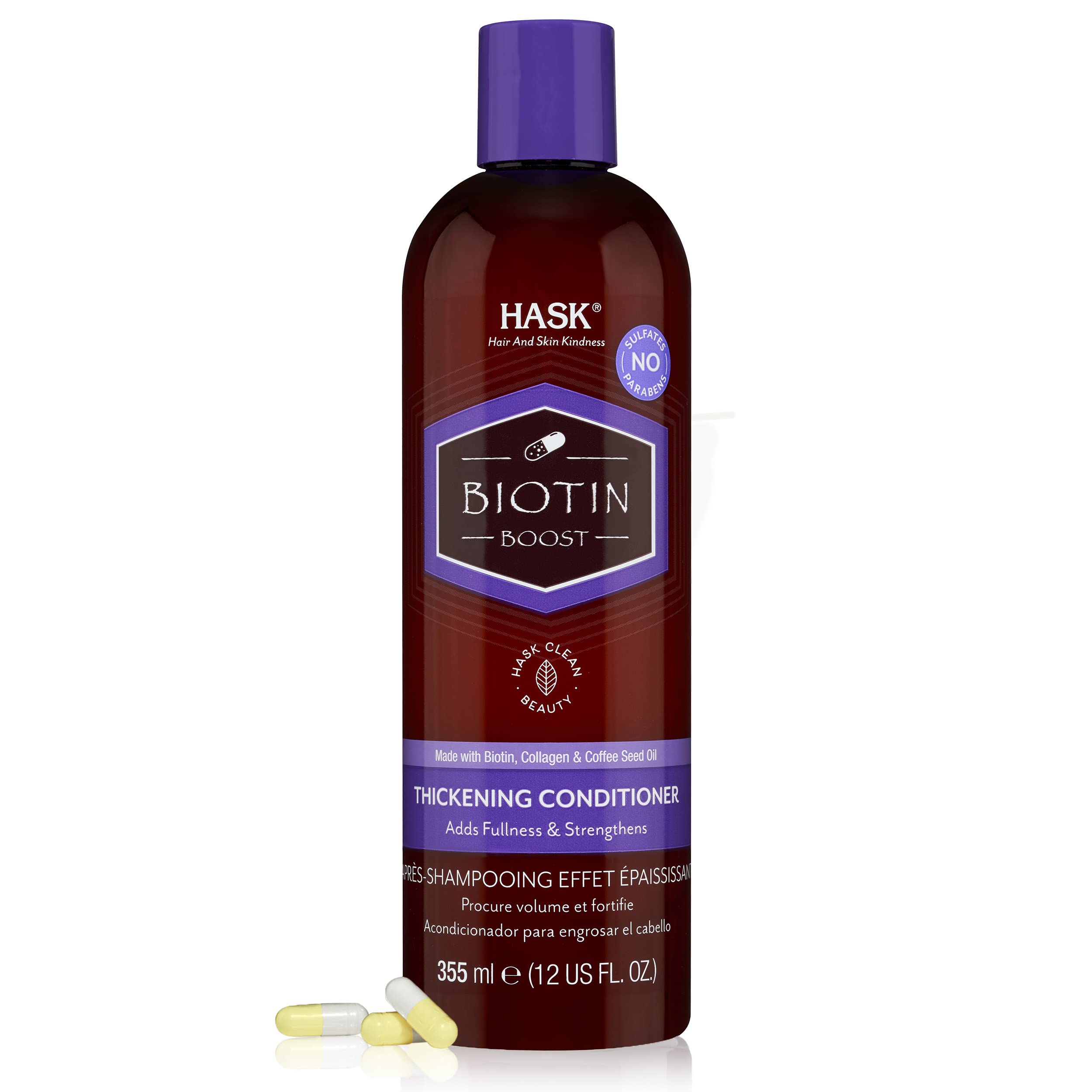 HASK Biotin Boost Thickening Conditioner, 12 Fl Oz