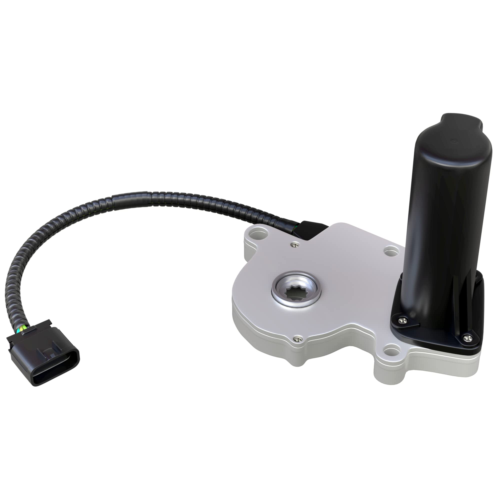 4WD Transfer Case Shift Encoder Motor - Compatible with Chevy, GMC & Cadillac Vehicles - Silverado, Tahoe, Avalanche, Suburban, Ram 1500, 2500, Sierra, Yukon XL - Replaces 19125571, 600910, 88962314