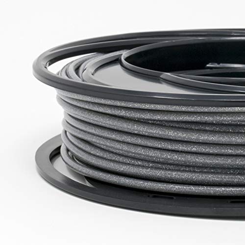 Gizmo Dorks Glitter PLA 3D Printer Filament 3mm (2.85mm) 200g, Gray