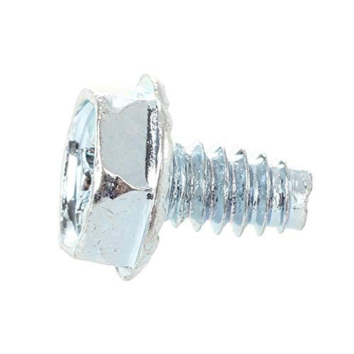 Screw 50 PCS Quadrex Head Short Computer Case Motherboard Screws These are Used on Many Gateway Parts Including LCD, palmrest and - (Size: M6, Length: 9 mm, Color: Silver)