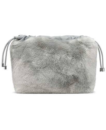 Calvin Klein Sienna Novelty Crossbody, Fawn Faux Fur