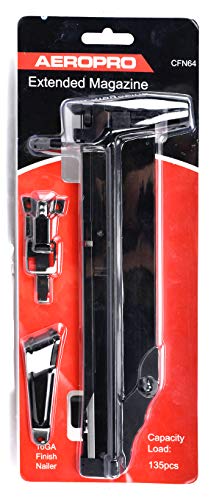 AeroPro CFN64 Extended Magazine for Hitachi NT65M2(S) 16-Gauge Finish Nailer w/ 135pcs Nail Capacity