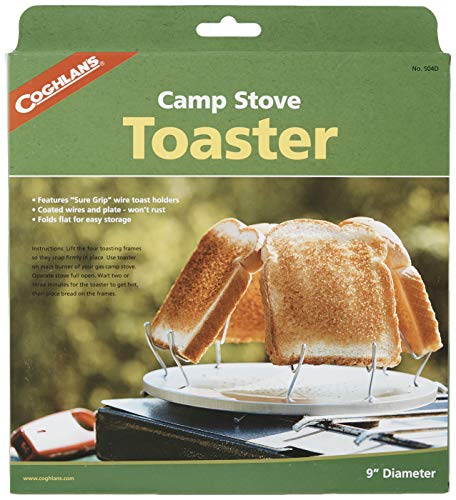 Coghlan's 504D Camp Stove Toaster, 9", Silver