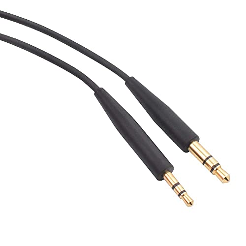 Replacement Audio Cable Cord Wire Compatible with Bose SoundTrue Soundlink Bose Quietcomfort 25 QC25 QC35 QC35II QC45 NC700 On-Ear 2 OE2 OE2i Headphones (No Mic)