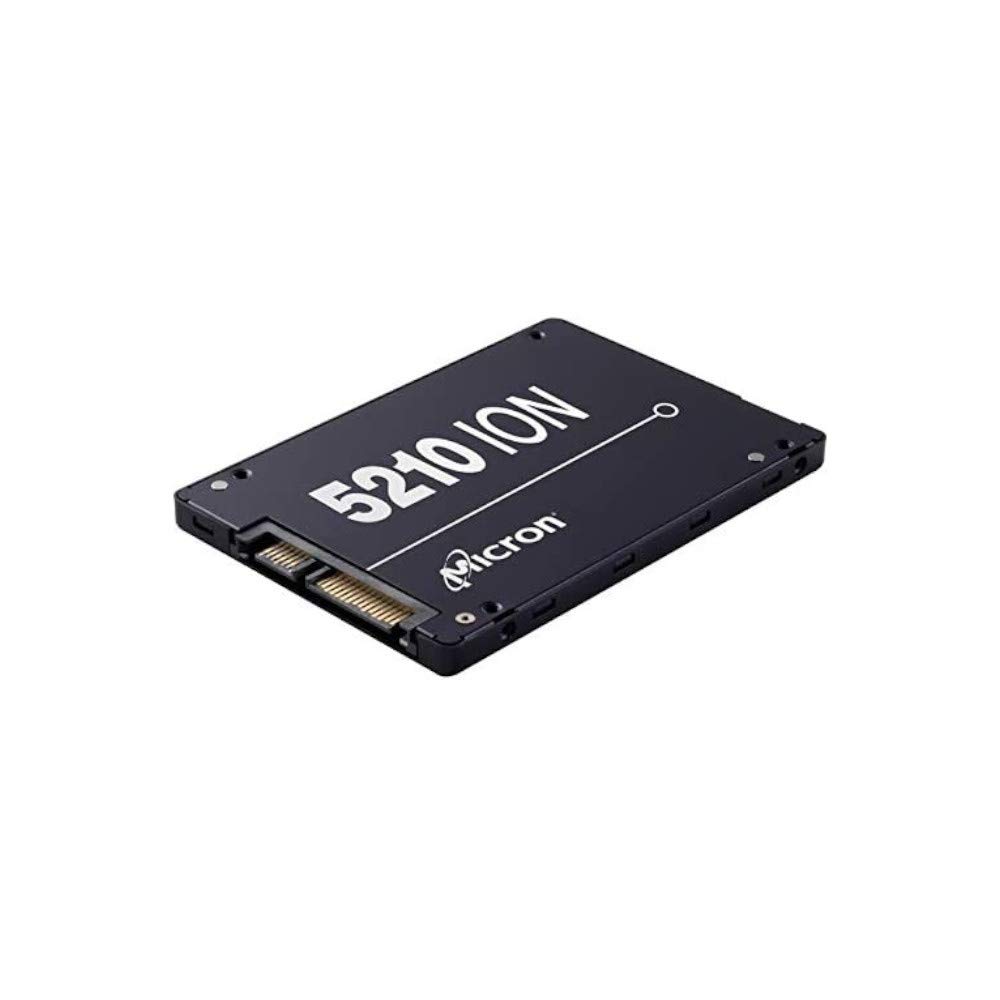 Micron 5200 5210 Ion 7.68 TB Solid State Drive - SATA 600-2.5" Drive - Read Intensive - 0.8 Dwpd - Internal - 540 MB/S Maximum Read Transfer Rate - 360 MB/S Maximum Write Transfer Rate -