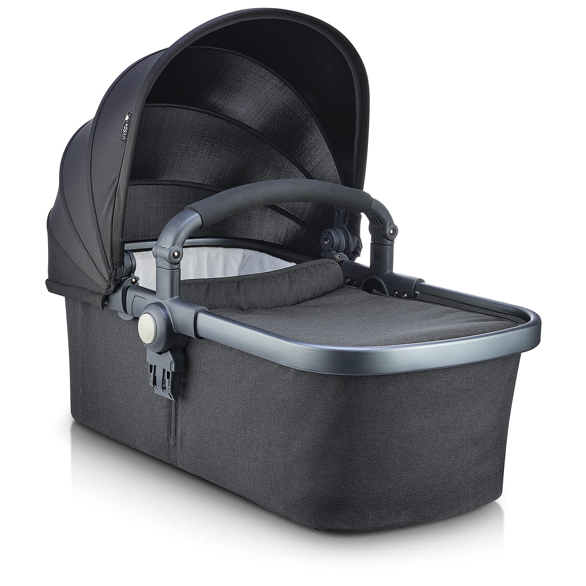 Joovy Portable Stroller Bassinet with Zip Closure, UPF 50 Sun Canopy - Compatible Qool and Caboose RS Strollers (Adapters Sold Separately)