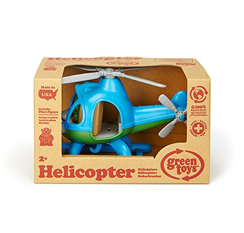 Green Toys Helicopter, Blue/Green