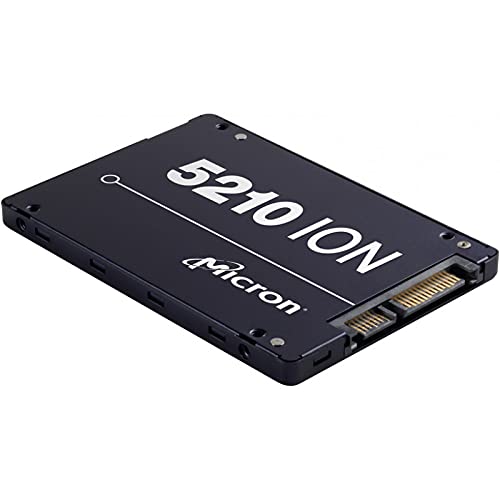 Micron 5200 5210 Ion 1.92 TB Solid State Drive - SATA 600-2.5" Drive - Read Intensive - 0.8 Dwpd - Internal - 540 MB/S Maximum Read Transfer Rate - 260 MB/S Maximum Write Transfer Rate -