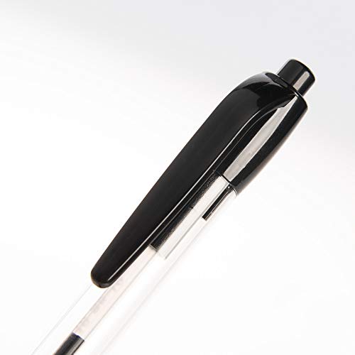 Simply Genius (200 Pack Retractable Ballpoint Pens Medium Point Click Pens for Journal Notebook Writing Office Supplies Pens